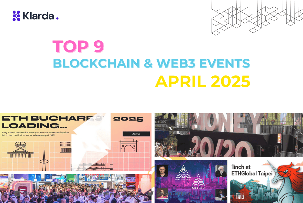 Top 9 Blockchain Web3 Events in April 2025